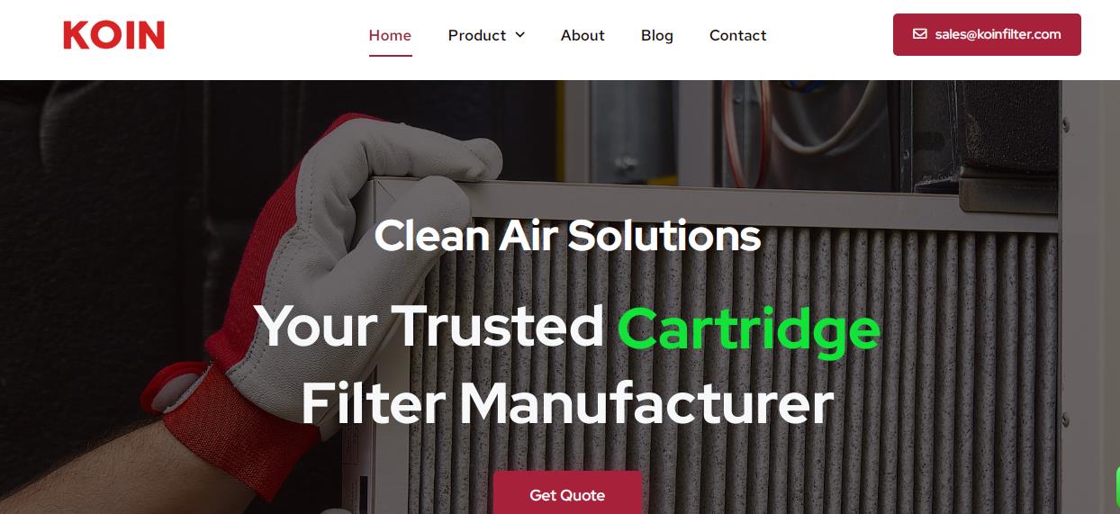 TOP 10 Cartridge Filter Manufacturers in China - koinfilter.com：Leading ...